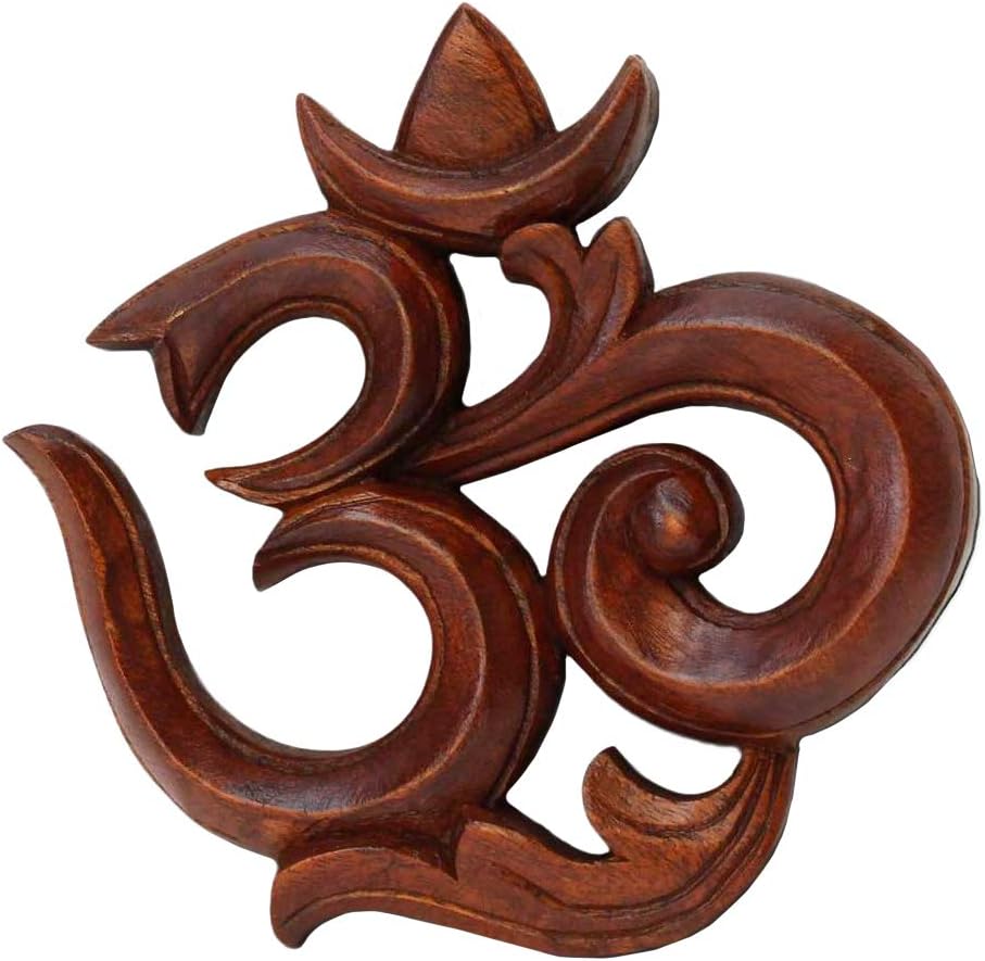 Amazon.de: OM Zeichen aus Messing zum Aufhängen 17 cm