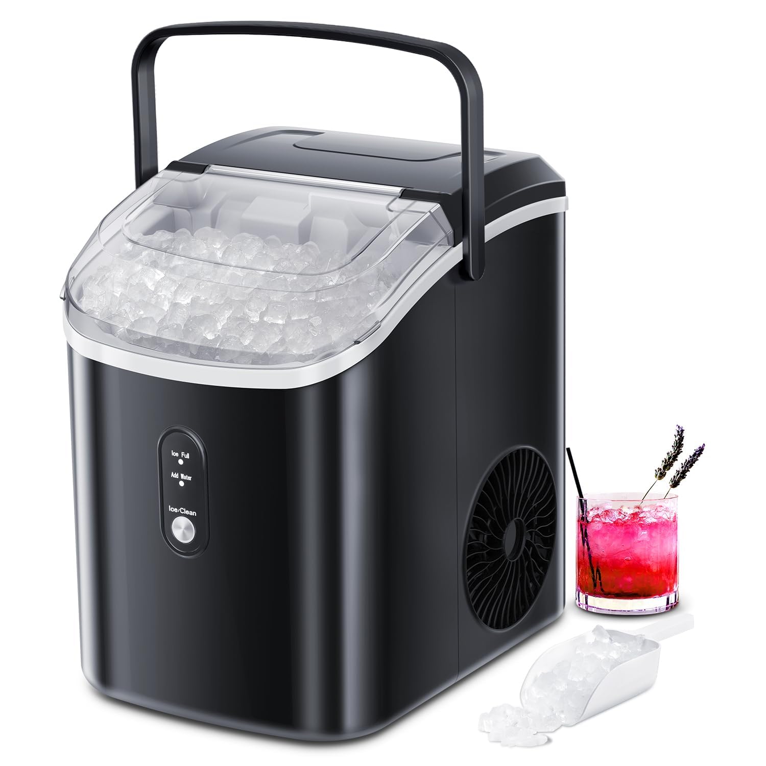Snapklik.com : Nugget Ice Makers Countertop, Crushed Ice Maker