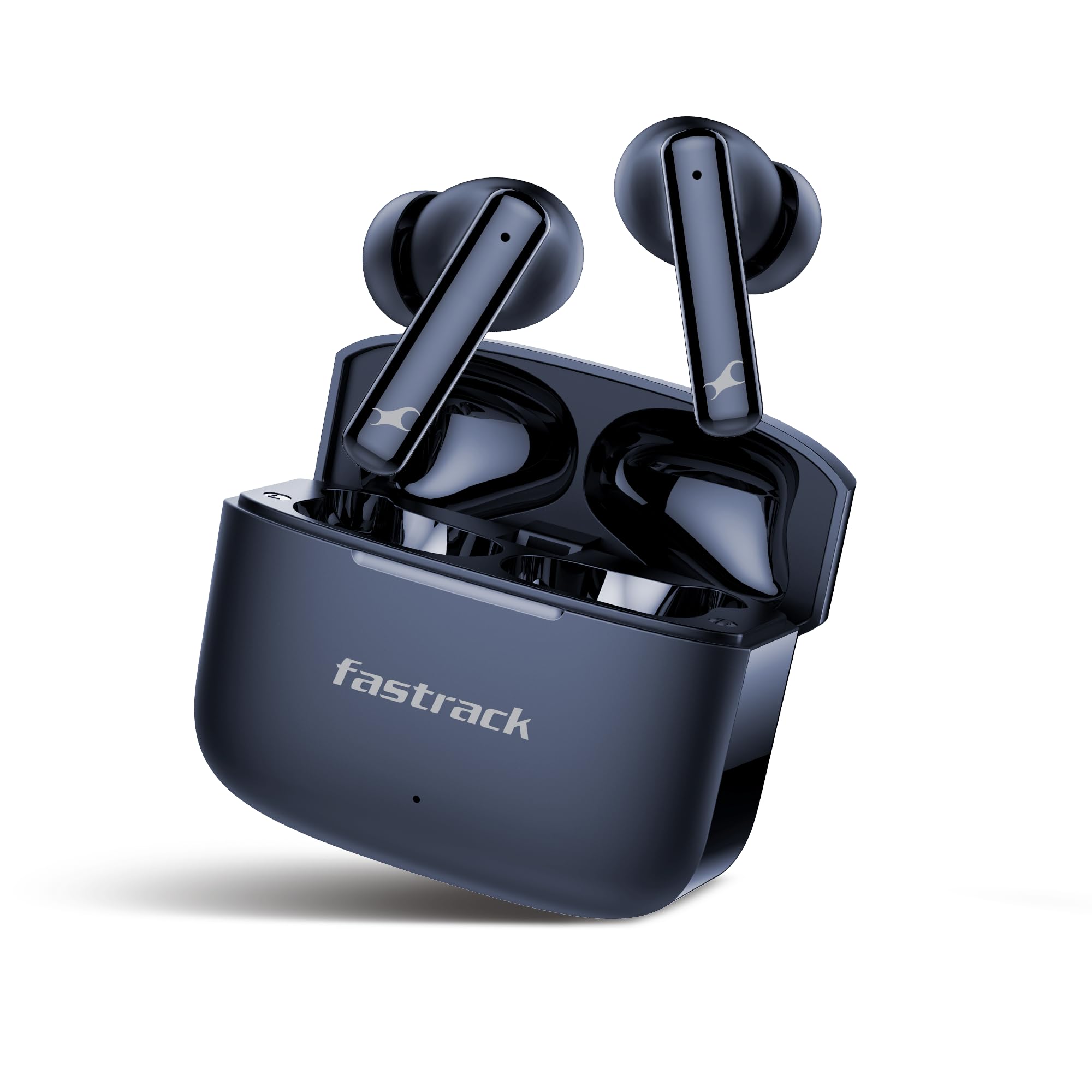 Fastrack Fpods FQ100|BT5.4 TWS Earbuds, 50Hrs Playtime, Quad mic ENC ...