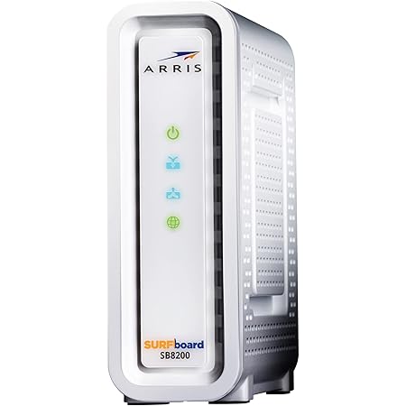 Amazon.com: Arris Touchstone CM8200A DOCSIS 3.1 Ultra Fast Cable Modem ...