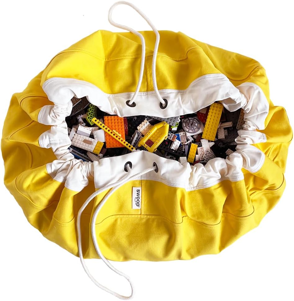 Amazon.com: Swoop Bags - Durable Toy Storage Drawstring Bag - Ideal for ...