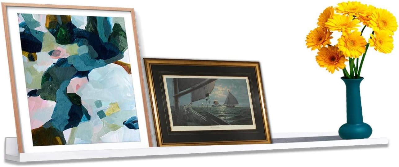 Contemporary Look Photo Shelf Picture Ledge Shelf Easy To Install 120cm ...