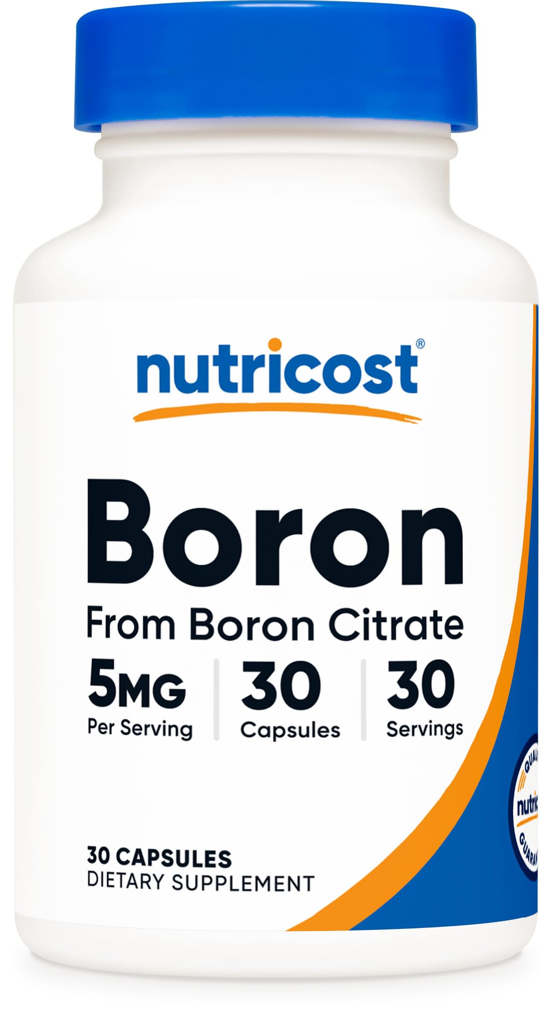 Amazon.com: Nutricost Boron Capsules 5mg, 30 Vegetarian Capsules ...