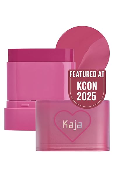 Amazon.com : KAJA Cheek & Lip - Dewy Bar 01 Berry Sparkler | Creamy ...