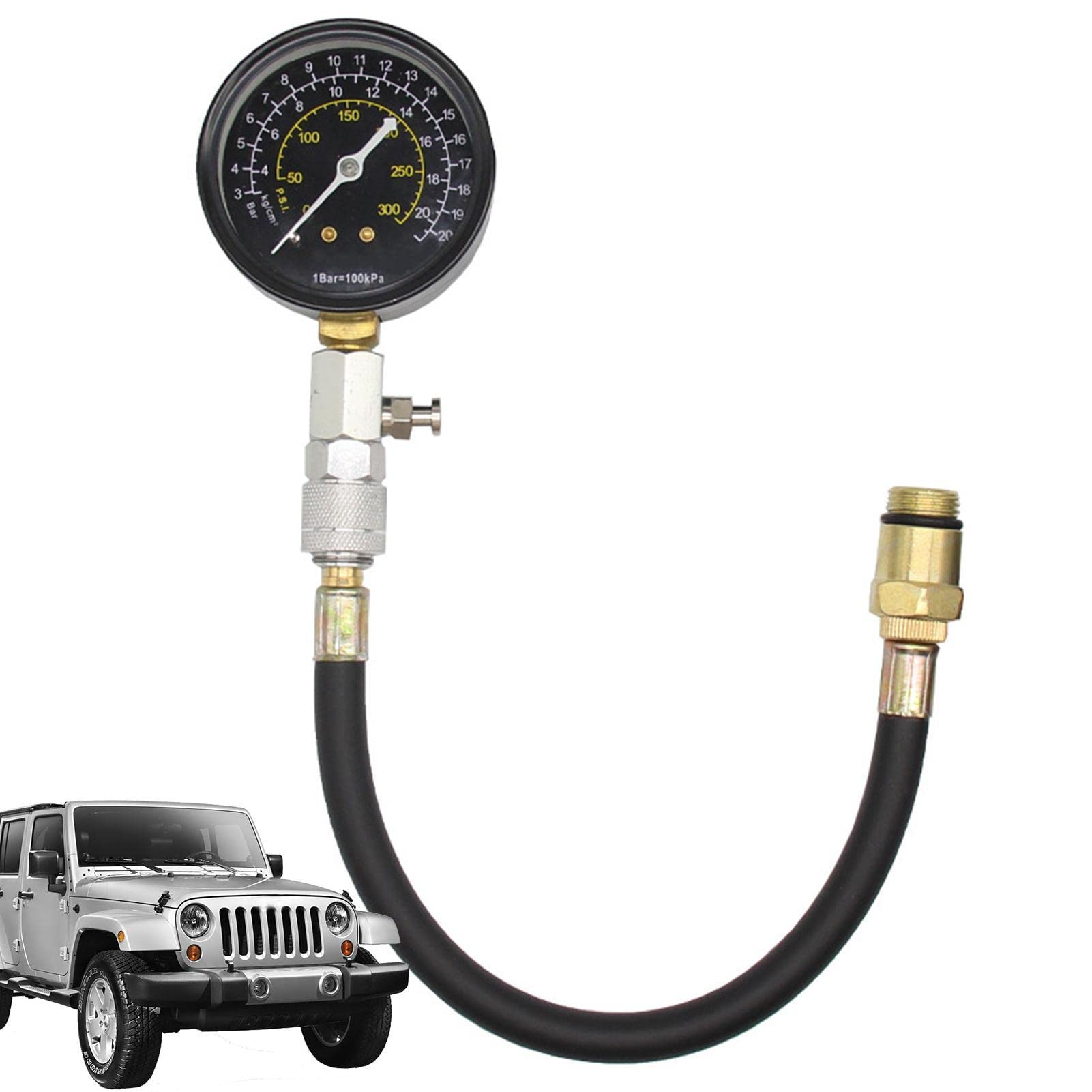 Buy 通用 Compression Gauge, Accurate Compression Test for Engine ...