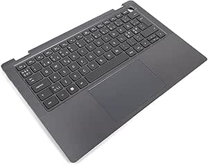 Dell Latitude 9430/2-in-1 Palmrest, Touchpad & NORDIC Backlit Keyboard ...