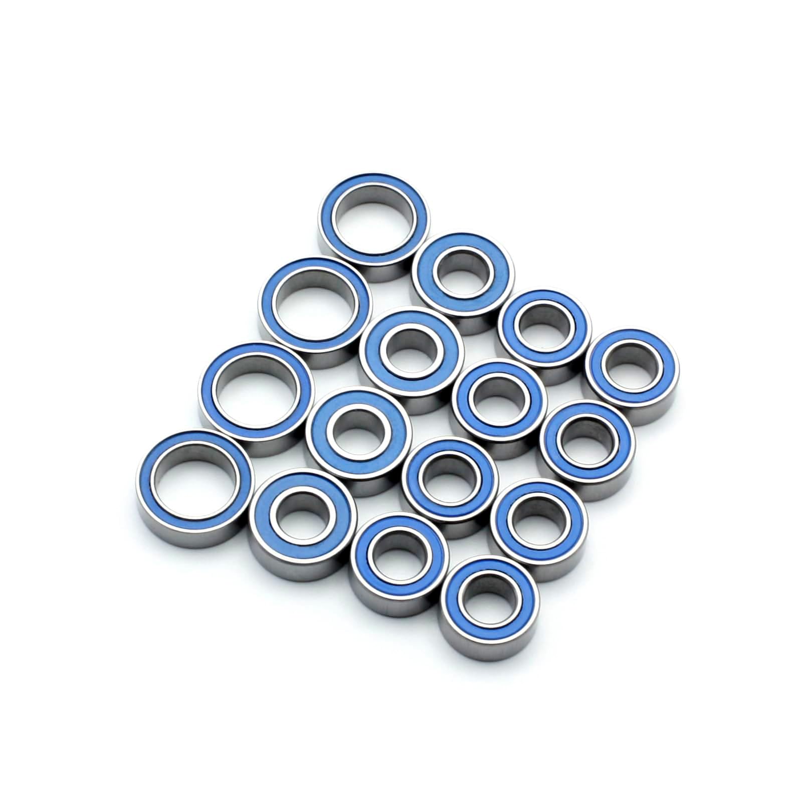 Rubber Sealed Rc Car Bearings HOBOHY 16-Piece Rubber Sealed Ball ...