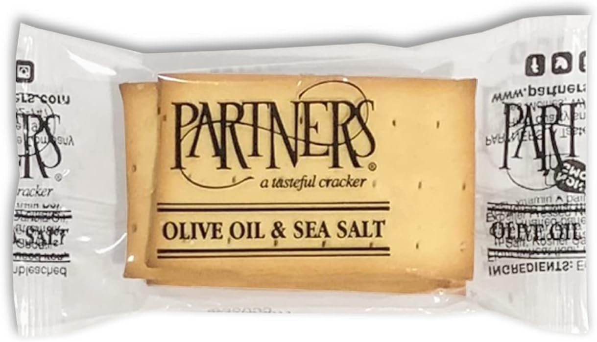 Amazon.com: Partners Single Serve Hors d'Oeuvre Crackers, Olive Oil ...