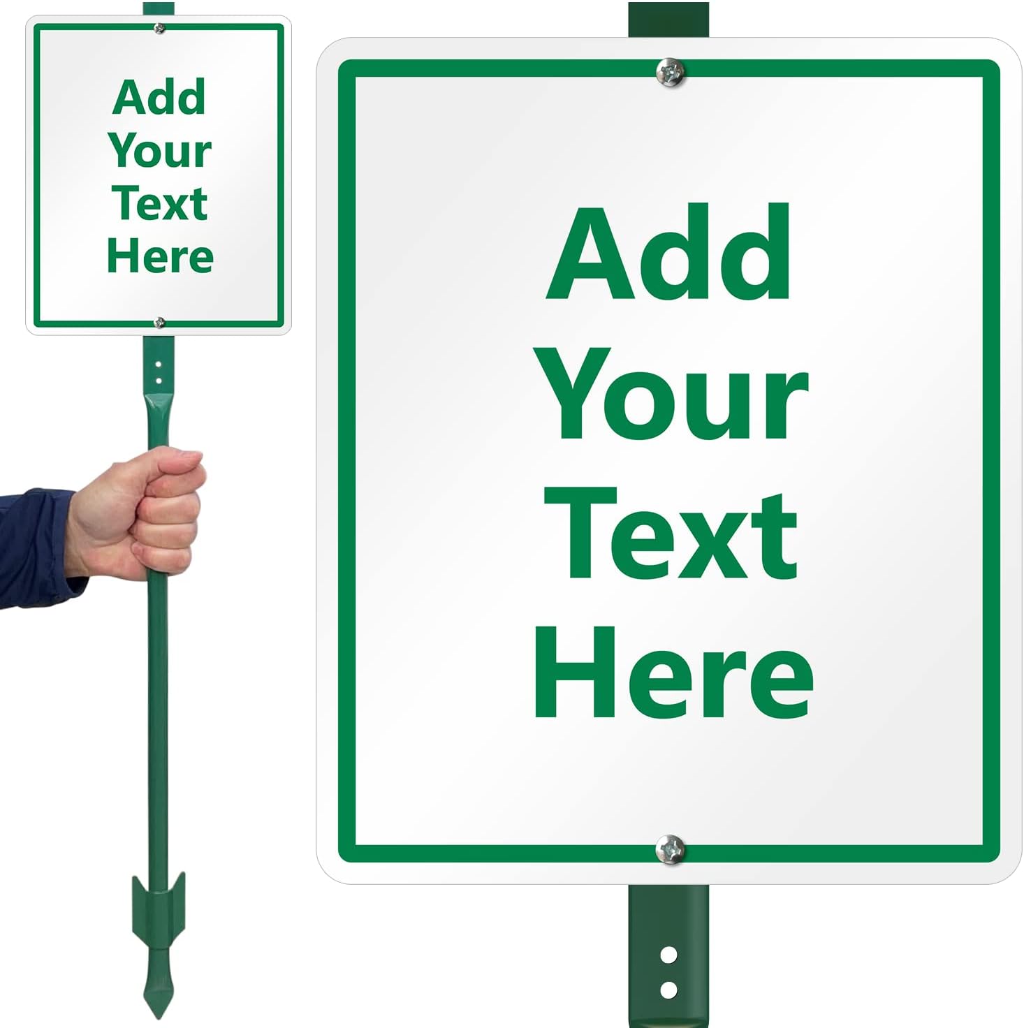 Amazon.com: SmartSign 18 x 12 inch “Add Your Own Message, Choose Color ...