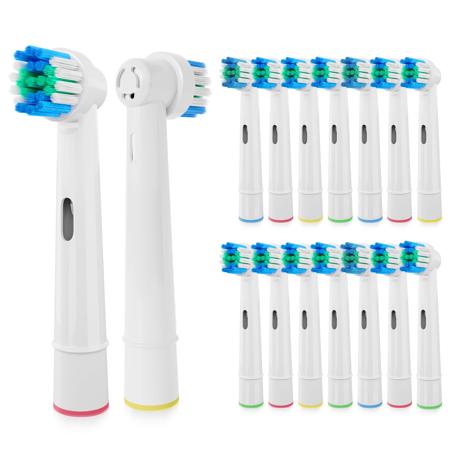 16 Pcs Replacement Toothbrush Heads Compatible with Oral B Braun ...