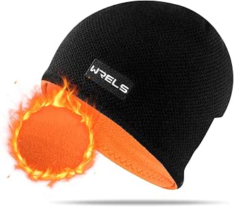 Amazon.com: WRELS Winter Beanie Hat Warm Fleece Lined Skull Cap ...