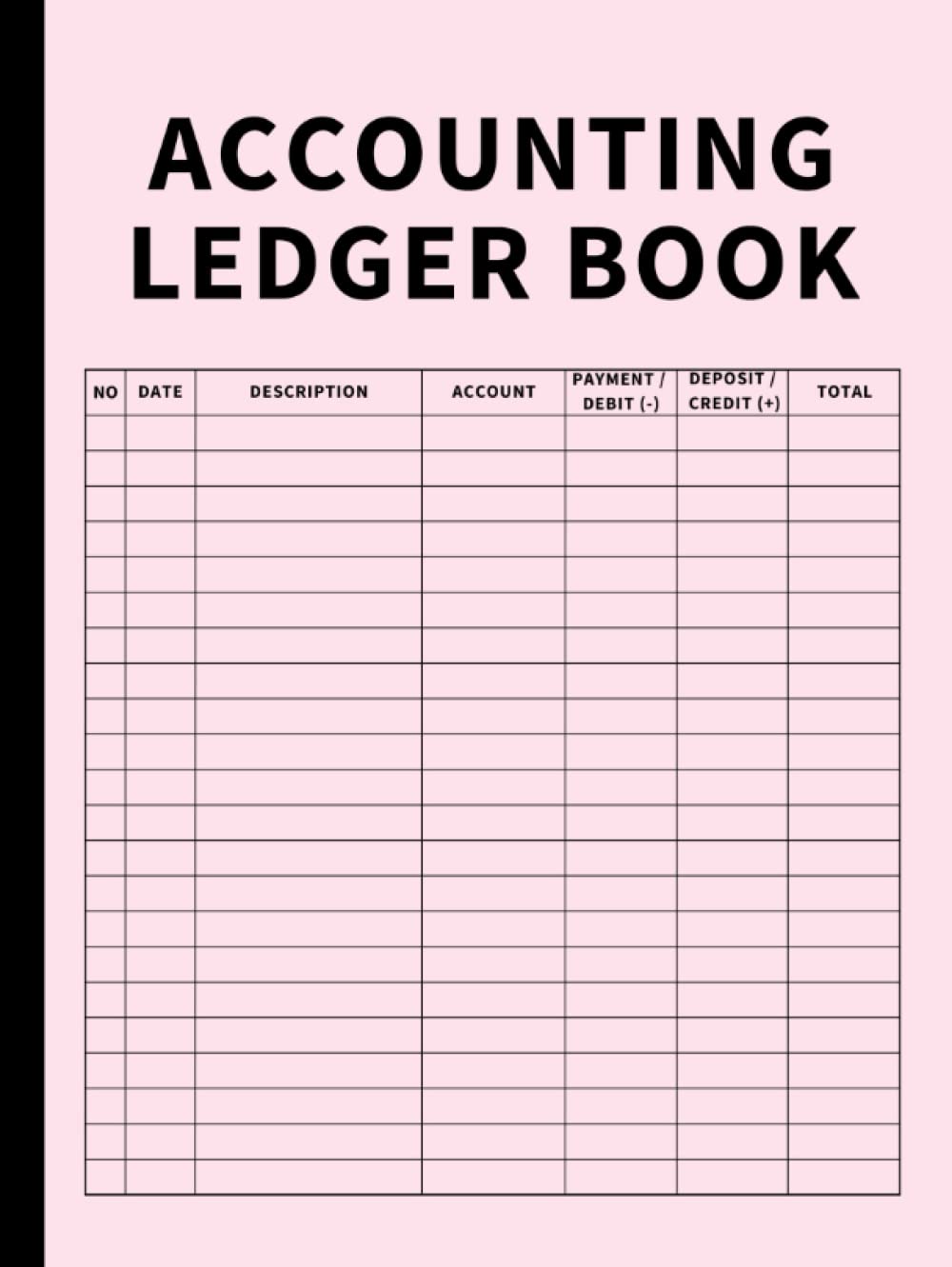 Amazon.com: Accounting Ledger Book: Daily, Monthly, and Yearly Tracking ...