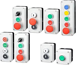 Amazon.com: XB2 Metal Button Switch Control Box Start Stop Industrial ...