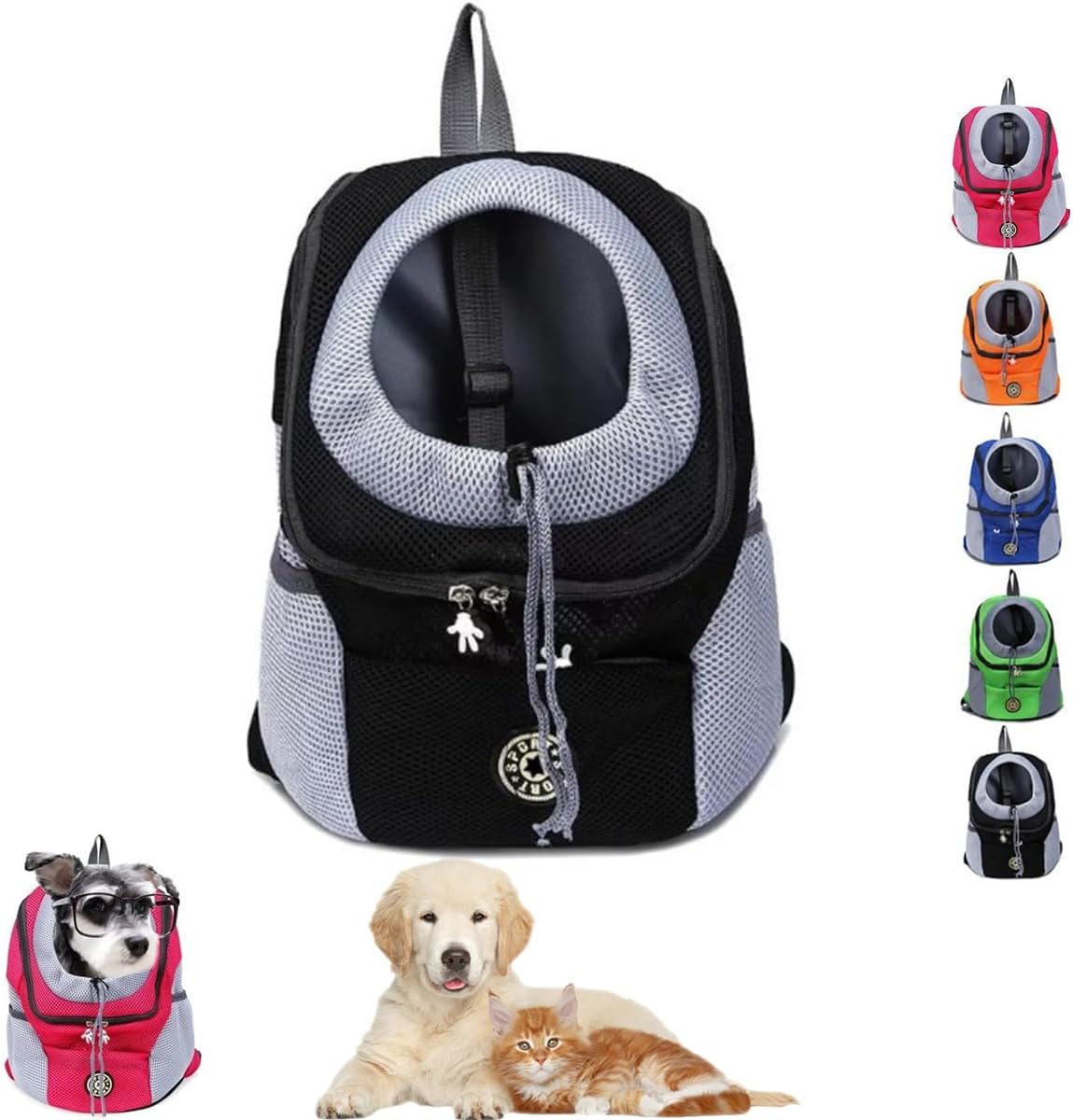 Amazon.com : Forttender Dog Backpack,2024 Summer Dog Backpack,Dog ...