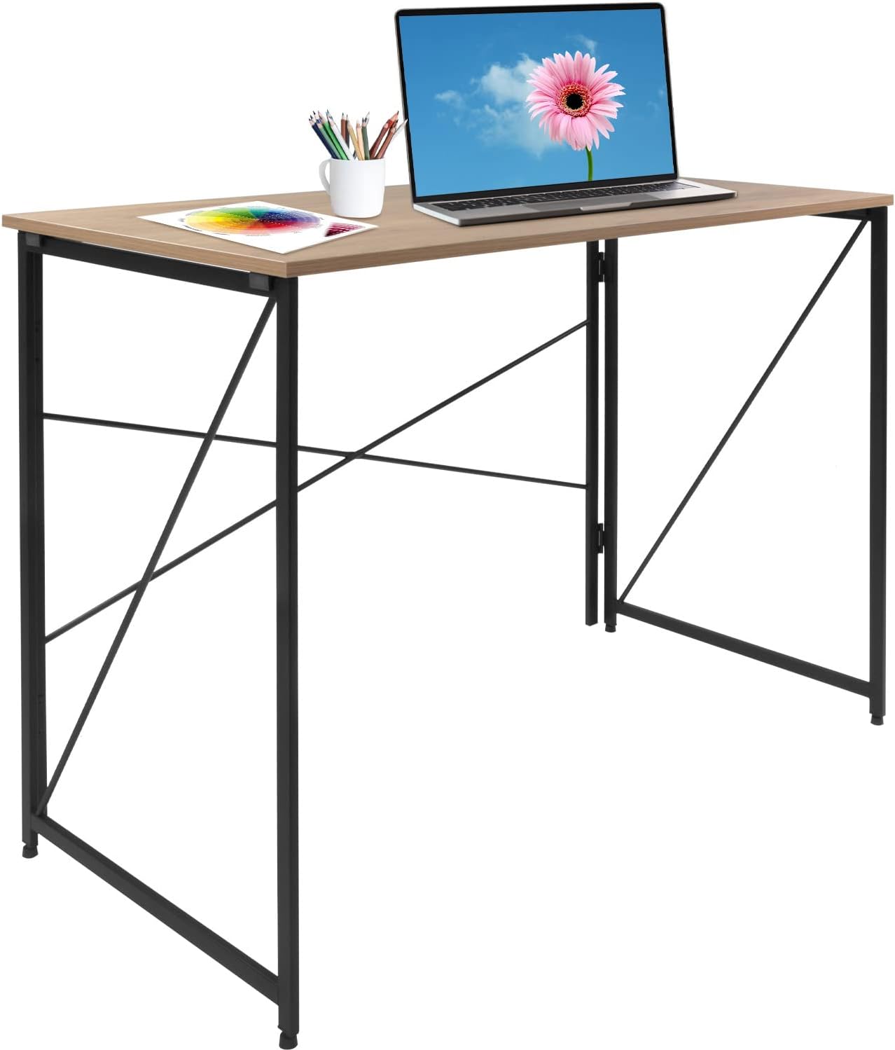 RACK & PACK Escritorio para Computadora Minimalista Tipo Industrial ...