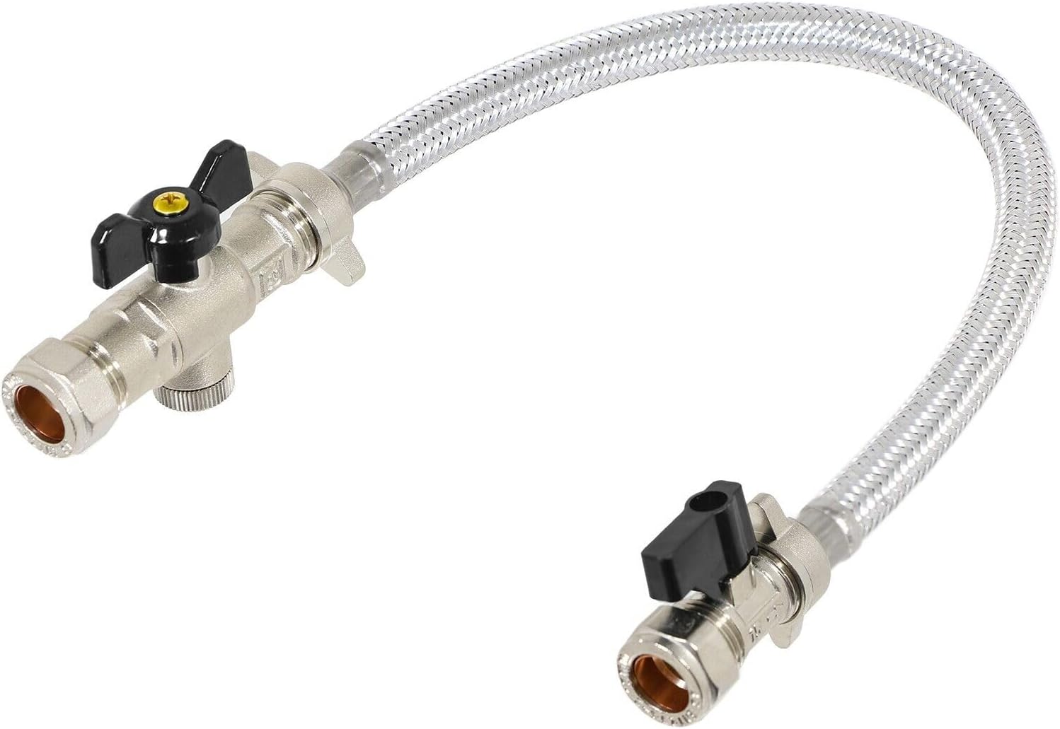 SPARES2GO Combi Boiler Filling Loop Straight Part L Compliant Central ...