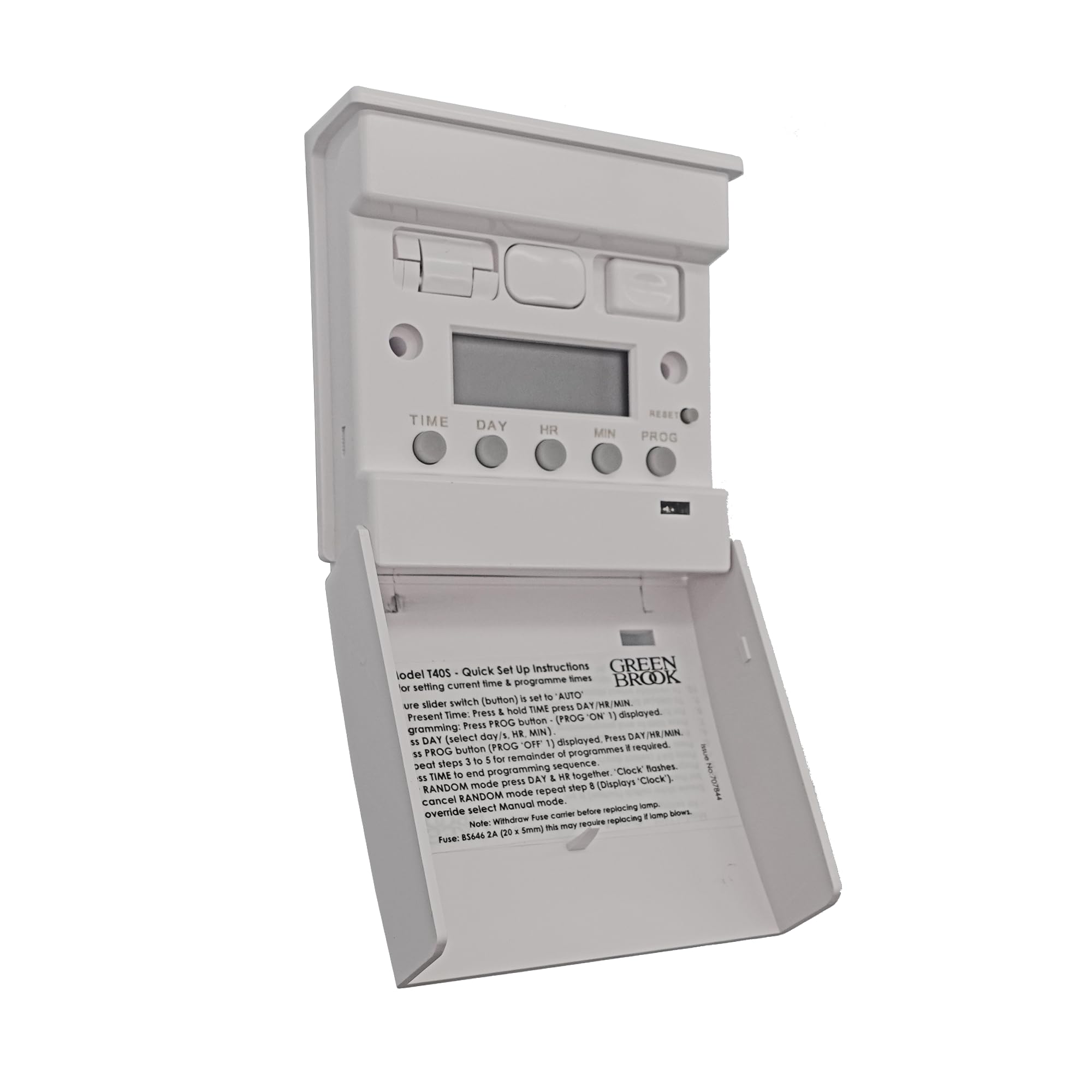 Greenbrook 7 Day Electronic Wall Switch Timer : Amazon.co.uk: DIY & Tools