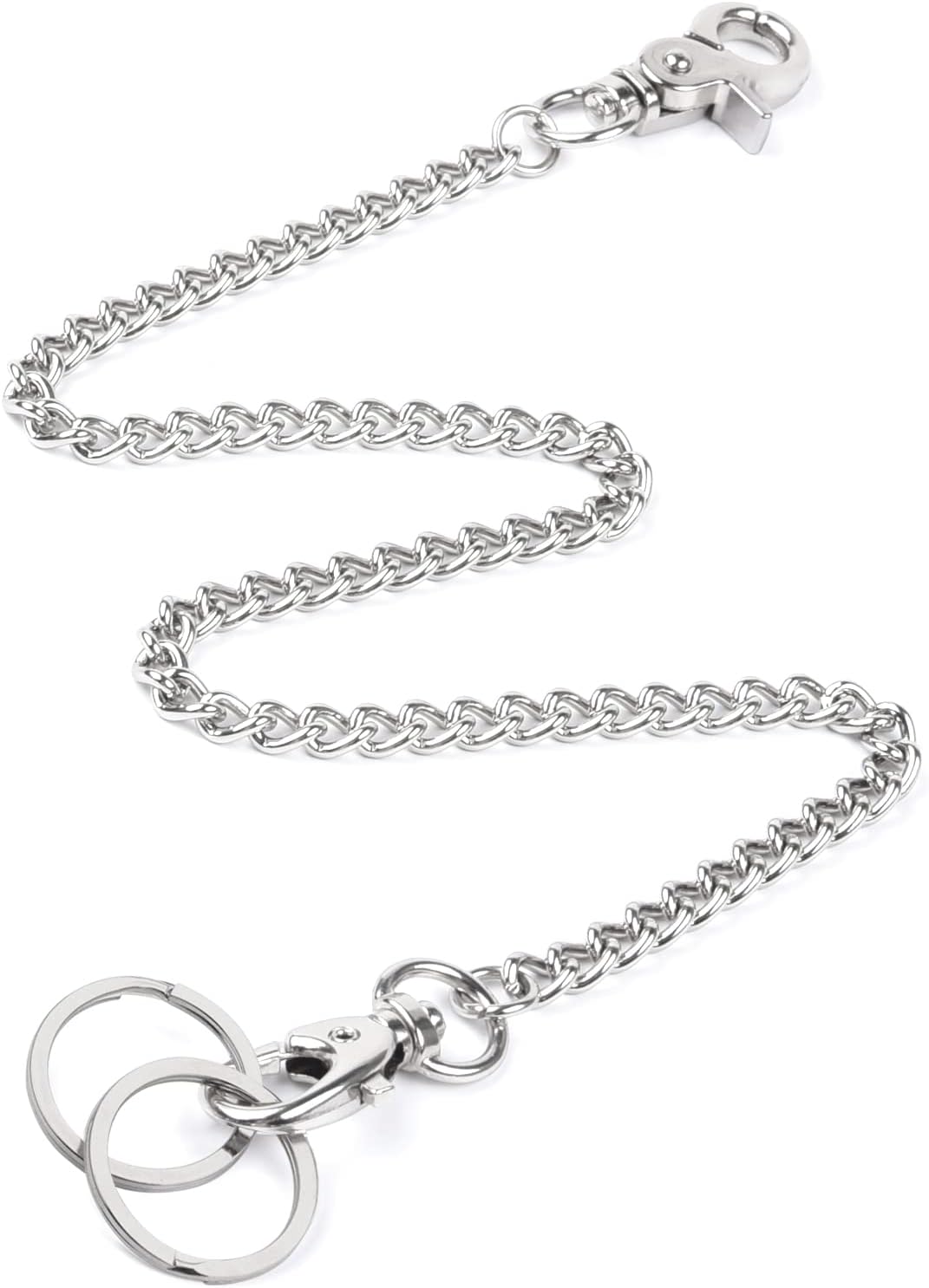 Amazon.com: Keychain Heavy Duty Wallet Chain 23 Inch Pocket Key Chain ...