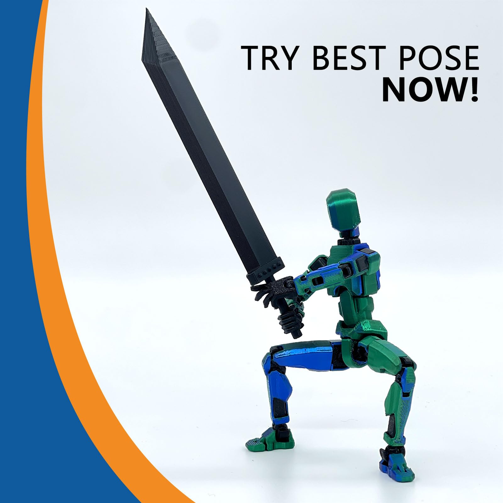 Snapklik.com : Assembled T13 Action Figure Set, Giant Sword Titan 13 ...