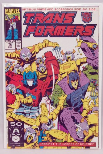 Transformers 74 - The Void! - Soundwave - Optimus Prime - Comic Book (1 ...