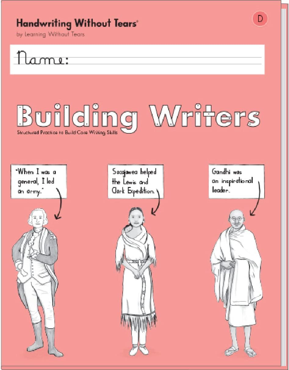 Amazon.com: Learning Without Tears Building Writers, Student Edition ...