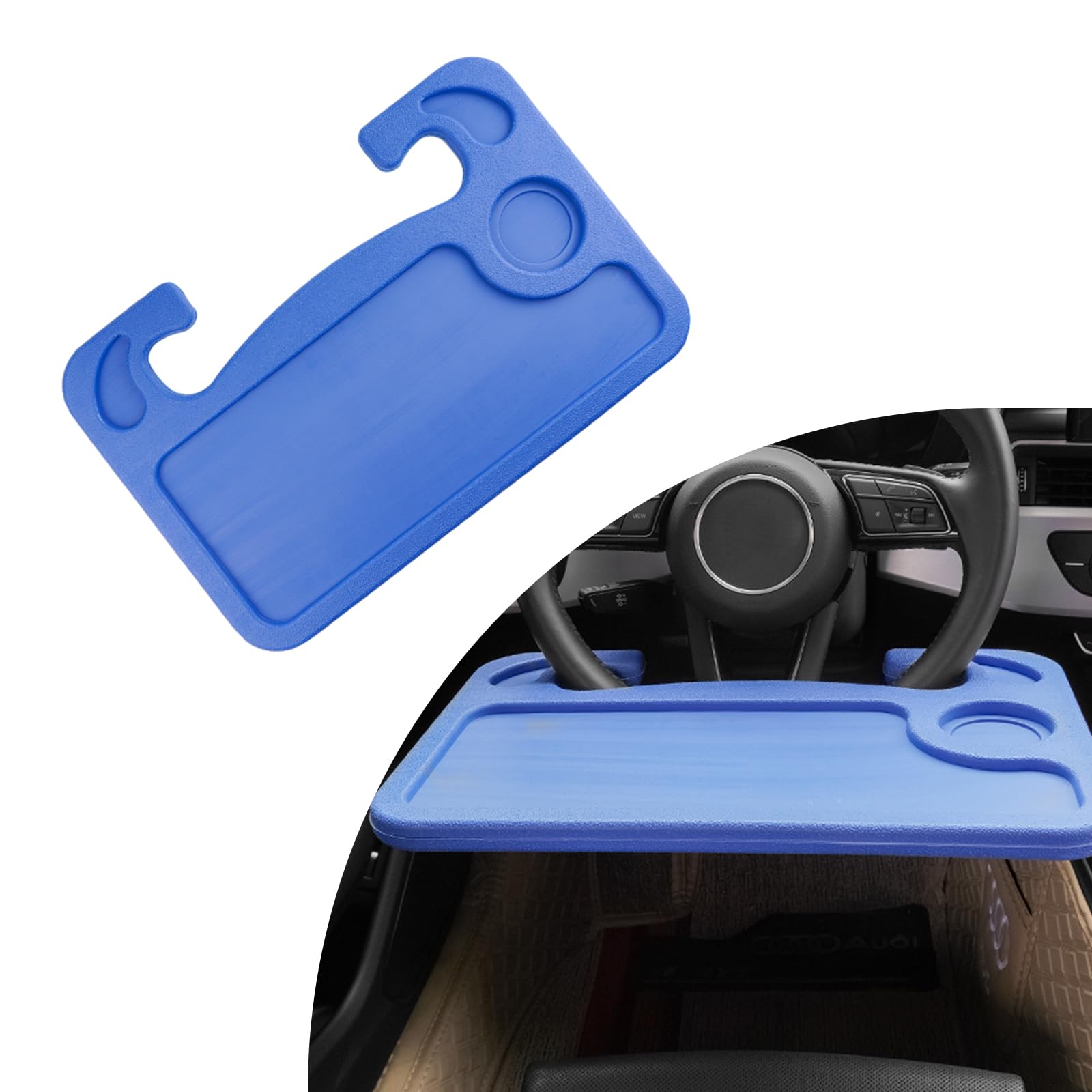 Amazon.com: Dickno Car Steering Wheel Desk, Multipurpose Auto Steering ...