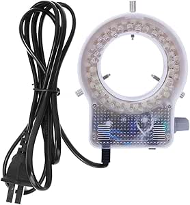 Amazon.com : 60LED Adjustable Brightness Microscope Ring Light Lamp for ...
