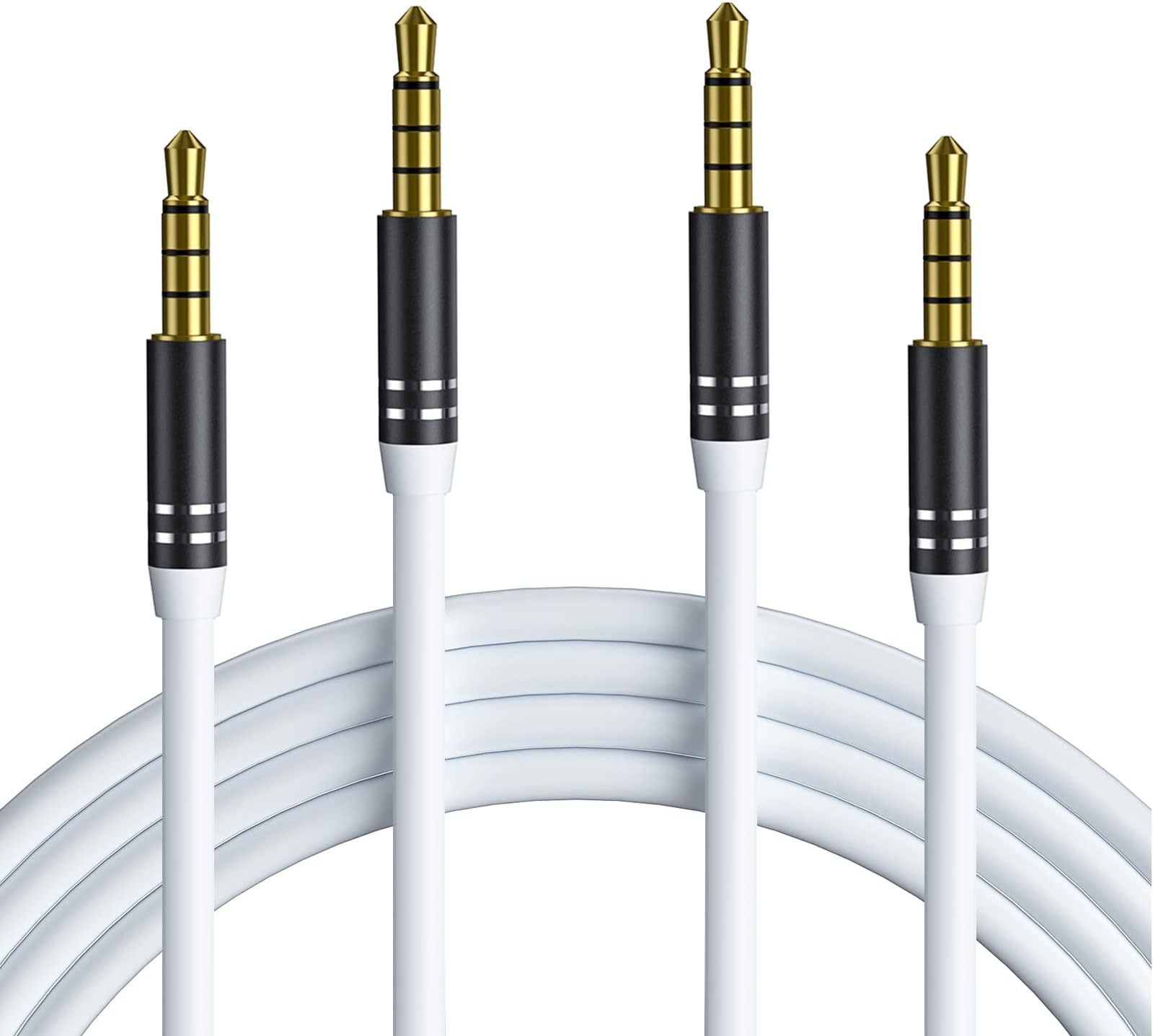 Amazon.com: Aux Cord for Car - 3FT Long Shielded Slim Audio Auxiliary ...