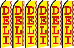 Amazon.com : OnPoint Wares deli King Flag- Pack of 6 (Hardware not ...