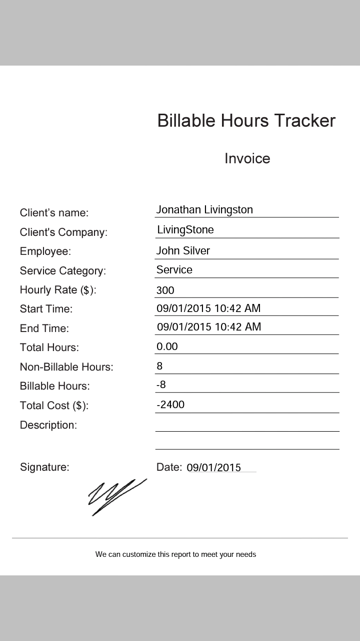Billable Hours Tracker - App on Amazon Appstore