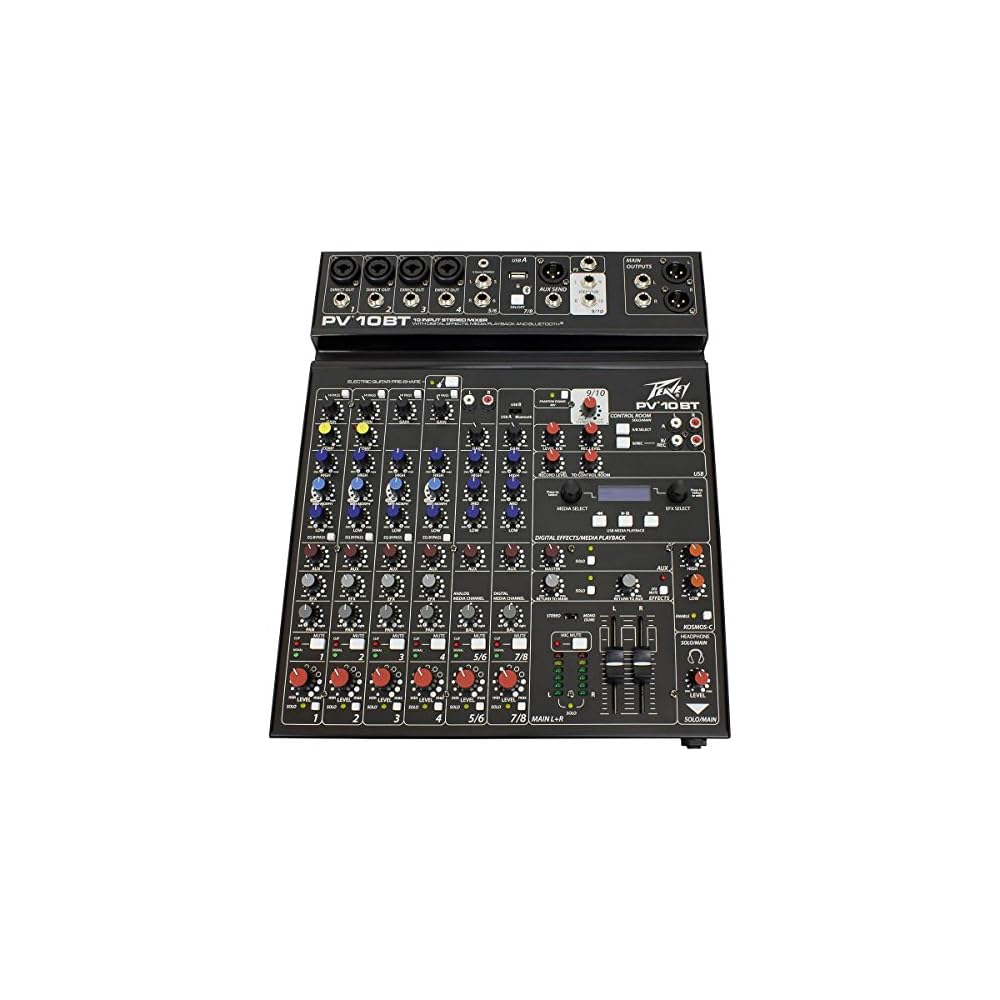 Peavey PV10BT Pro Audio Mixer with Bluetooth, USB, Nepal | Ubuy