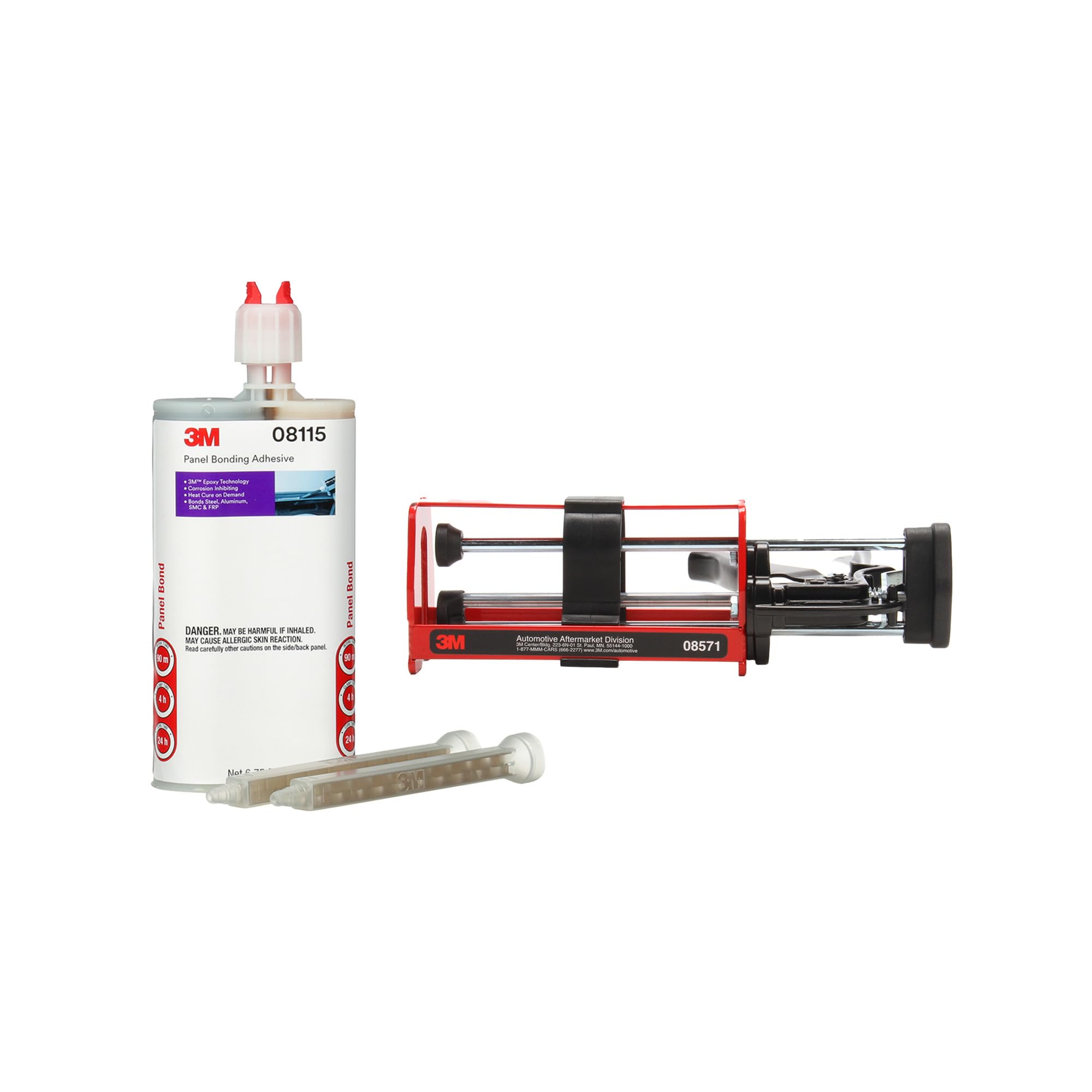 Amazon.com: 3M Panel Bonding Adhesive, 08115, OEM Recommended, Two-Part ...