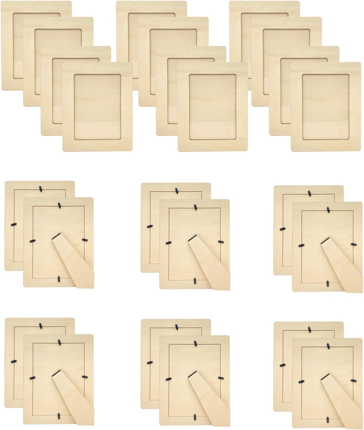 Amazon.com: Fun Express 5x7 Color Yourself Frames - Set Of 12 - DIY Fun ...