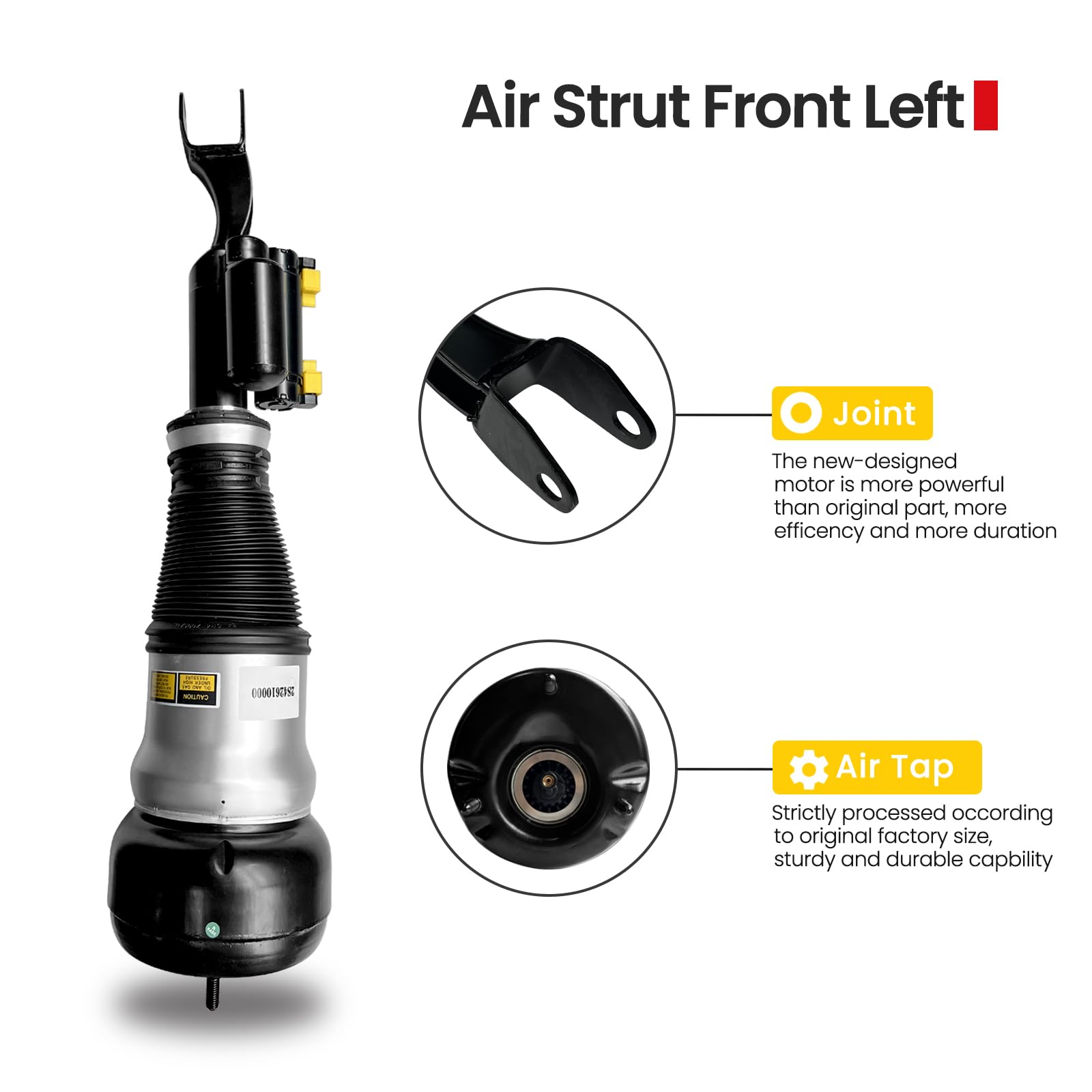 VIGOR Front Left Air Shocks Absorber Compatible with 2014-2018 Benz S ...