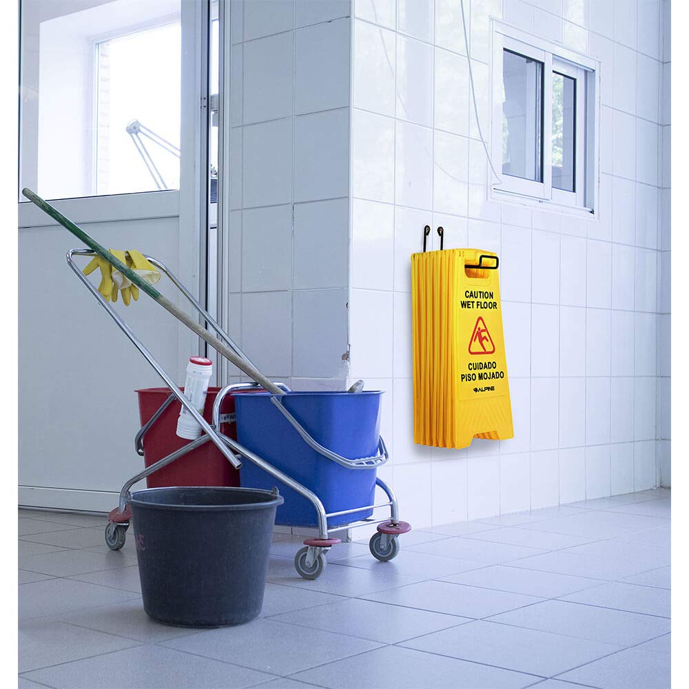 Snapklik.com : Alpine Industries Sign Holder For Caution Wet Floor ...
