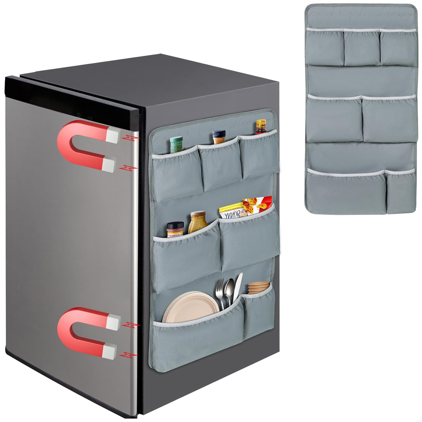 Mini Fridge Caddy Hanging Organizer College Dorm Organization Dorm