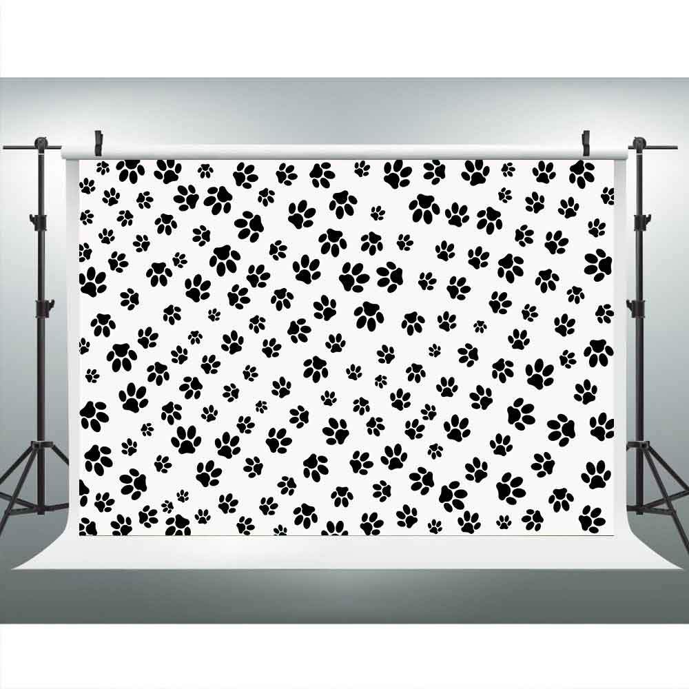 Puppy Paw Print Backdrop 10 X 7 Ft Paw Patrol | Desertcart Sri Lanka