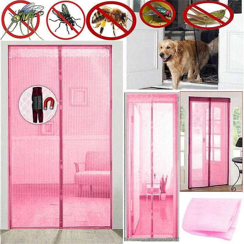 Magnetic Fly Screen Door – Fly Screens for Doors, 8 Magnets Heavy Duty ...