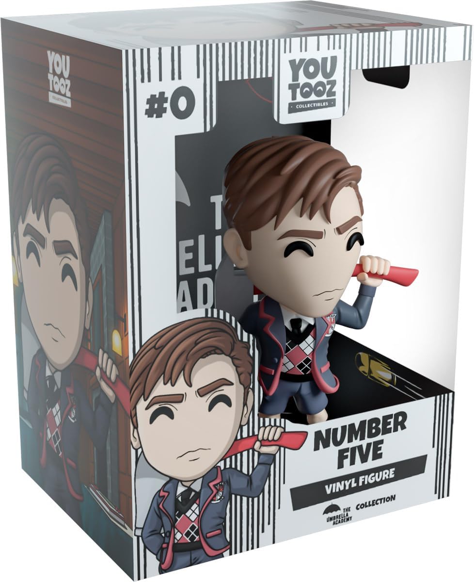 Amazon.com: Youtooz Umbrella Academy Number Five 4.6" Inch Vinyl Figure ...