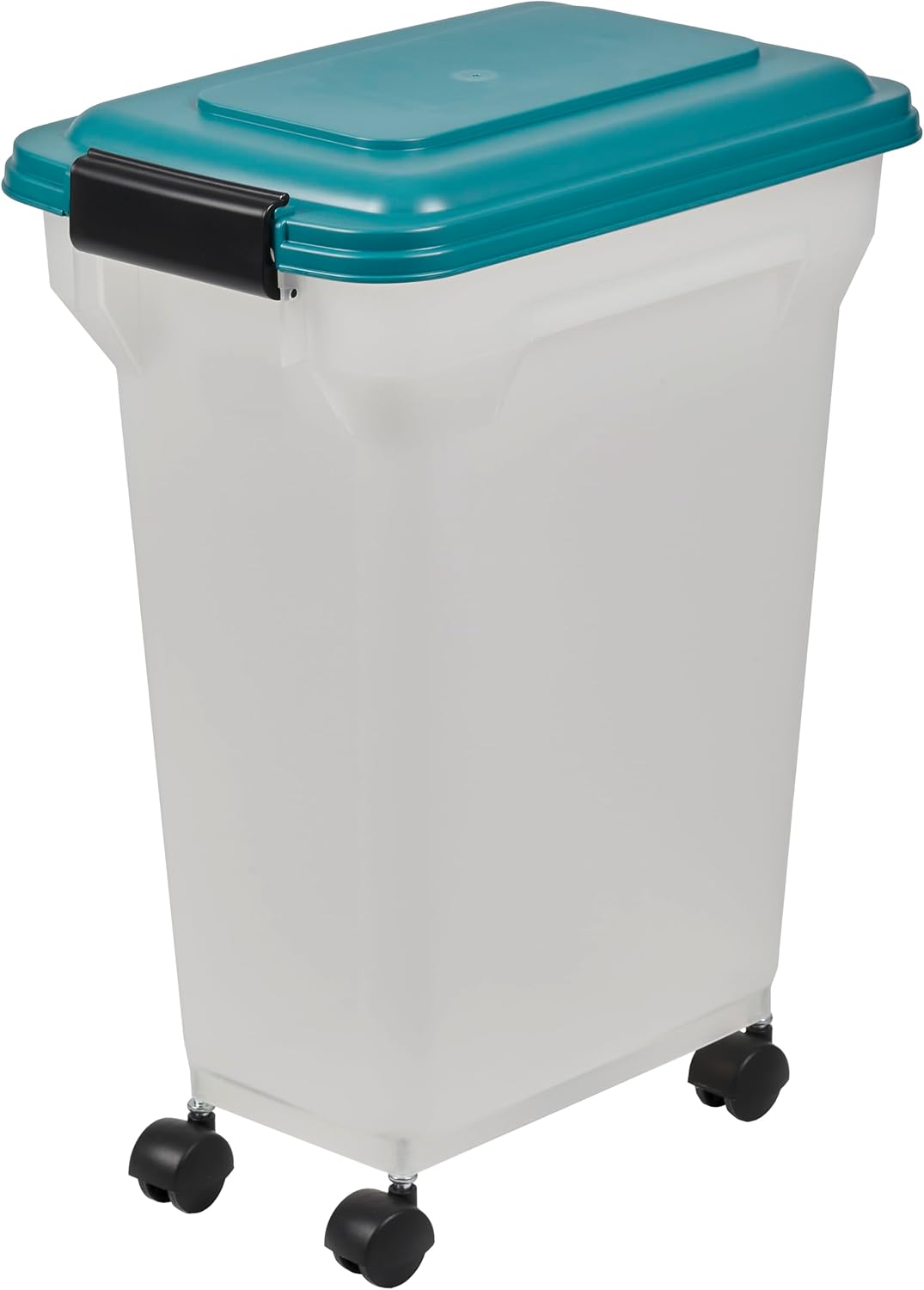 Iris Ohyama Airtight Dog Food Storage Container with Wheels, 20L/7.5kg ...