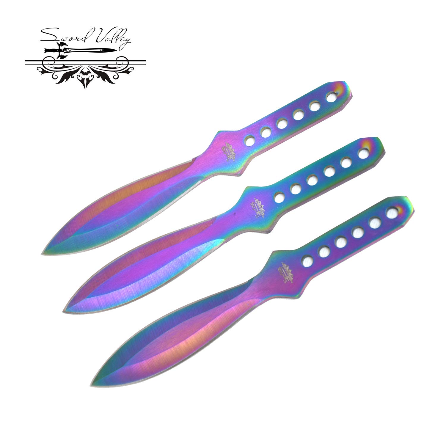 Sword Valley Ninja Sword Tactical Knife Set With Sheath 3cr13 ...