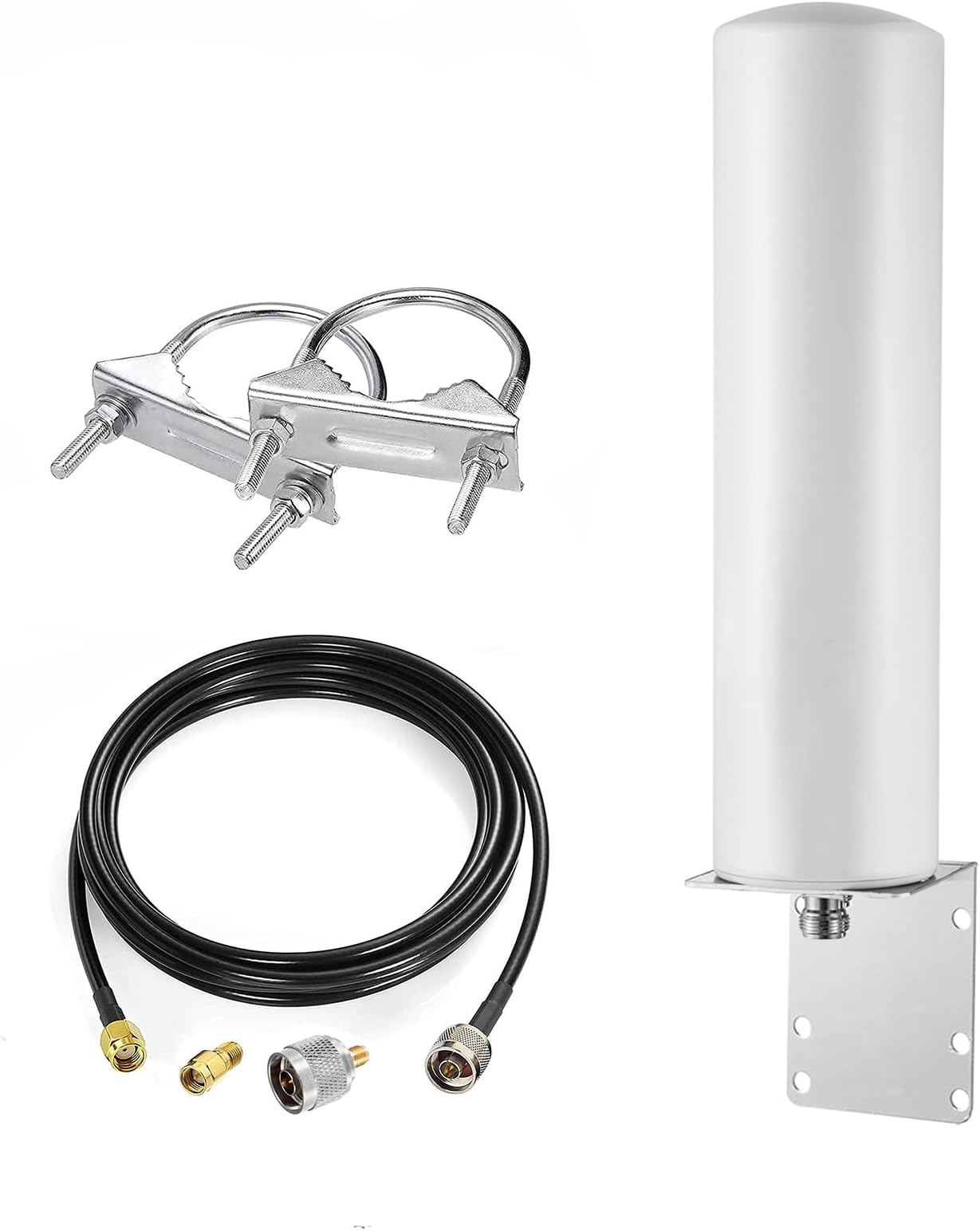 Amazon.com: High Gain 10dBi Wideband Omni Directional GSM CDMA 3G/4G ...