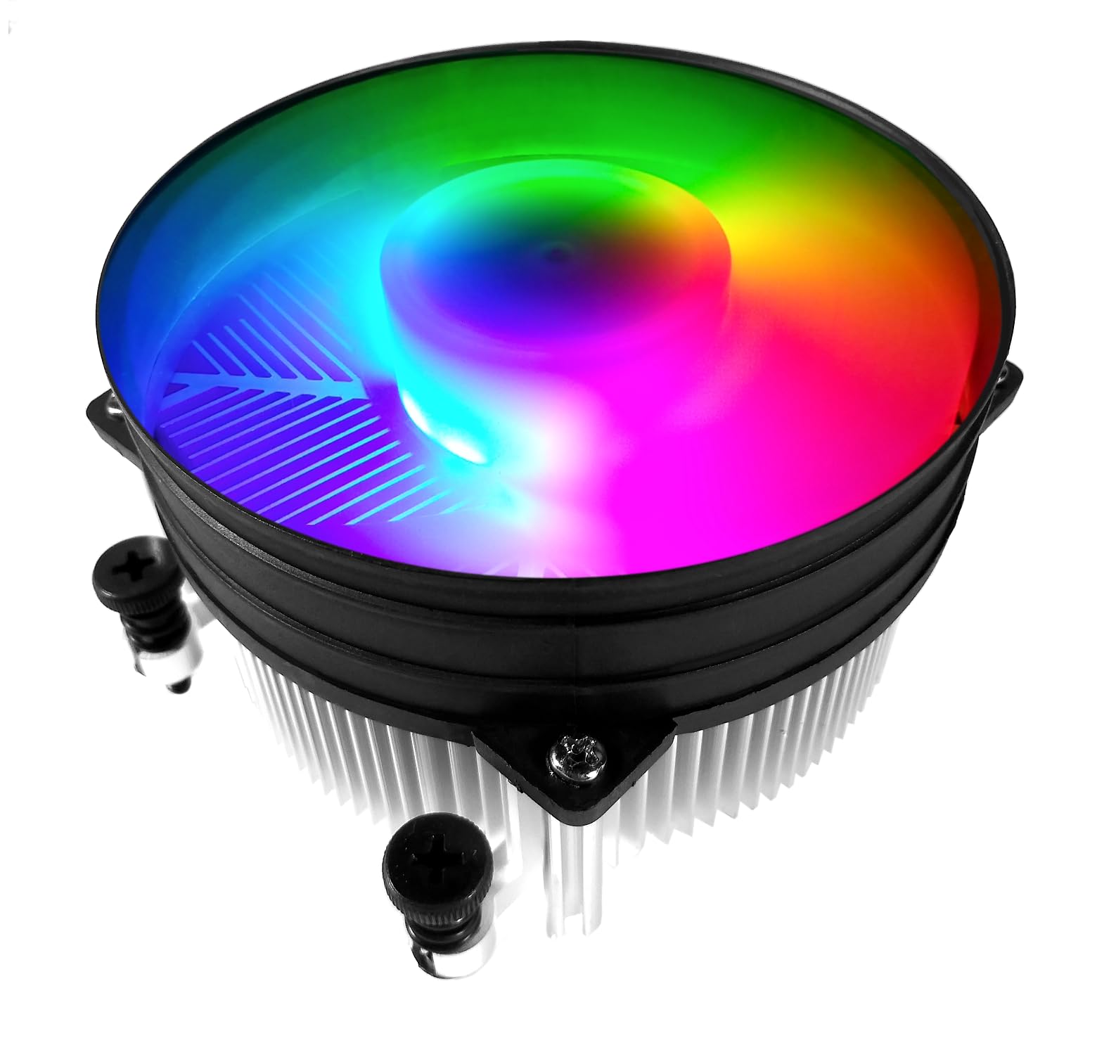 Amazon.com: TRONWIRE TW-25 95W RGB LED CPU Cooler Aluminum Heatsink 4 ...