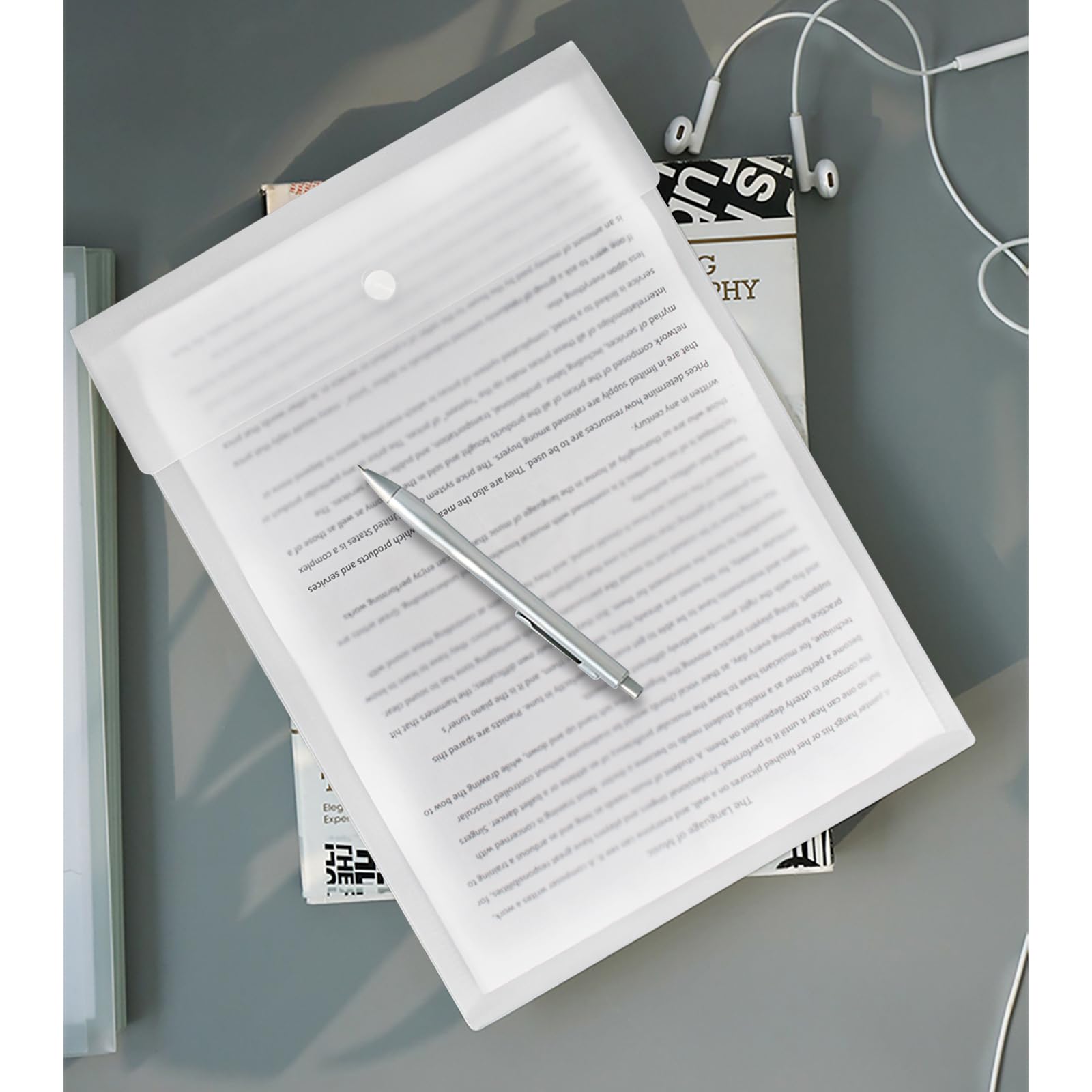 Snapklik.com : VANRA Vertical File Folders Poly Filing Envelope Plastic ...