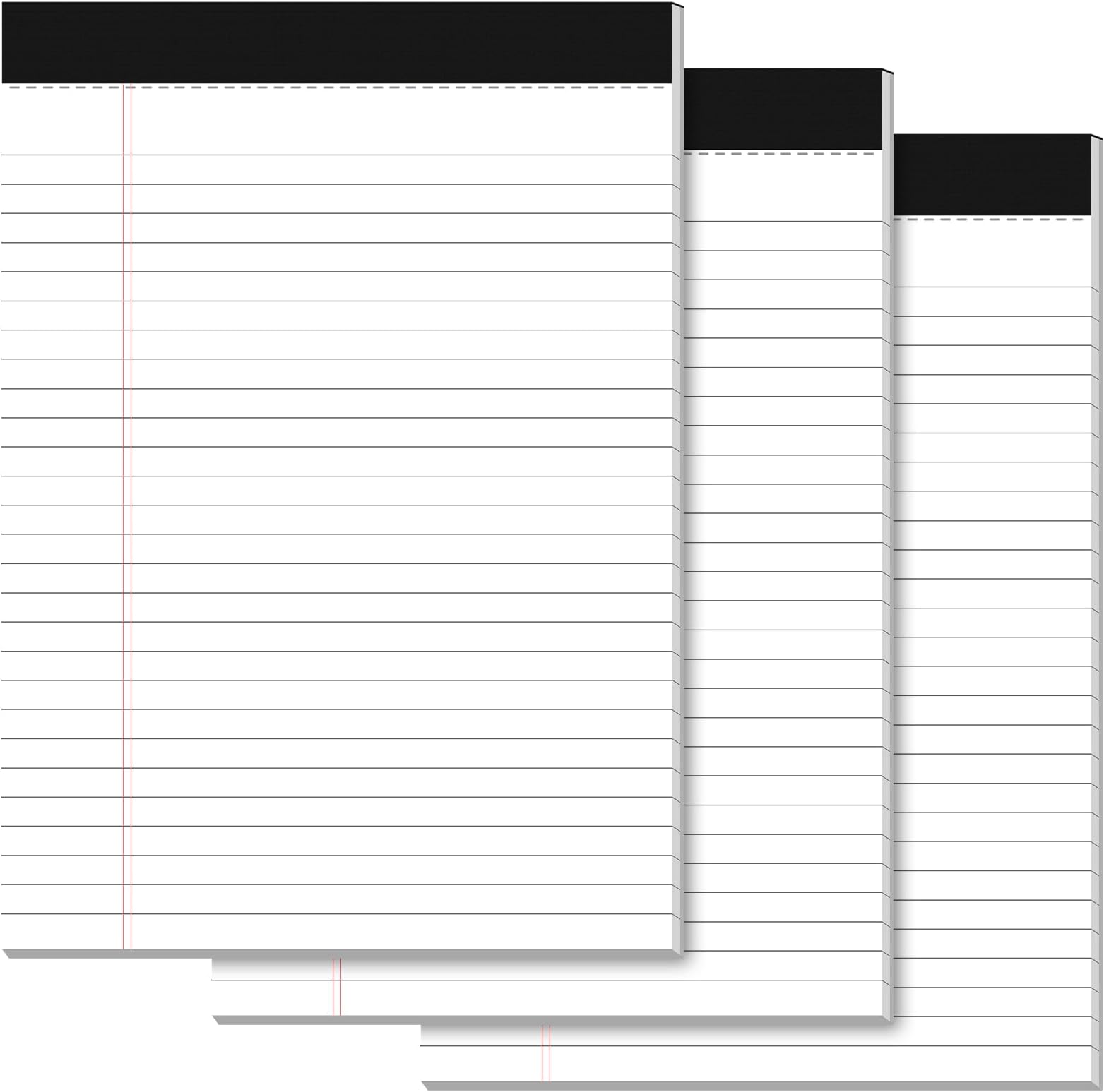 Amazon.com : Legal Pads 8.5 x 11 Writing Pads, 3 Pack Note Pads 8.5 x ...