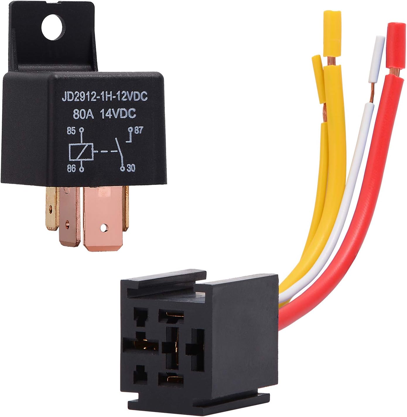 Bosch 0332209150 Mini Relais 12V 30A, IP5K4 Bedrijfstemperatuur van -40 ...