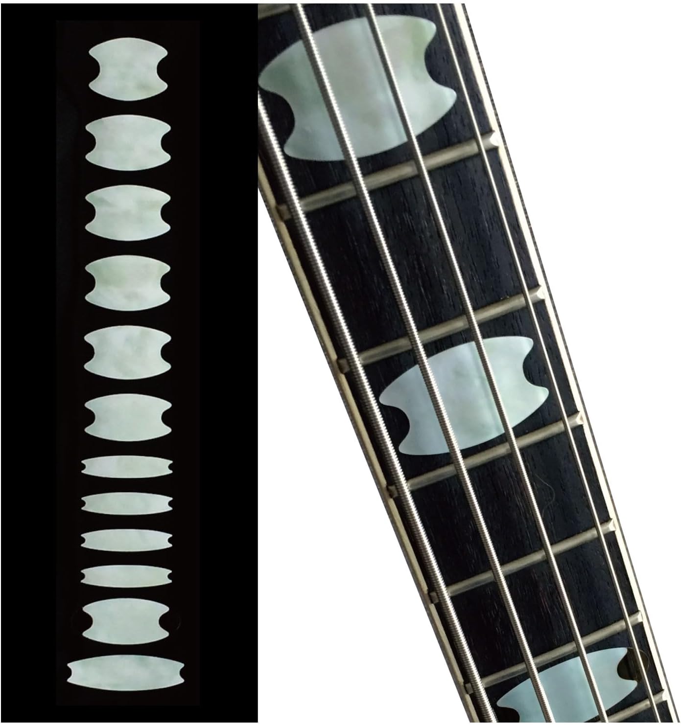 Amazon.com: Inlaystickers Base Position Mark Instrument Inlay Sticker ...