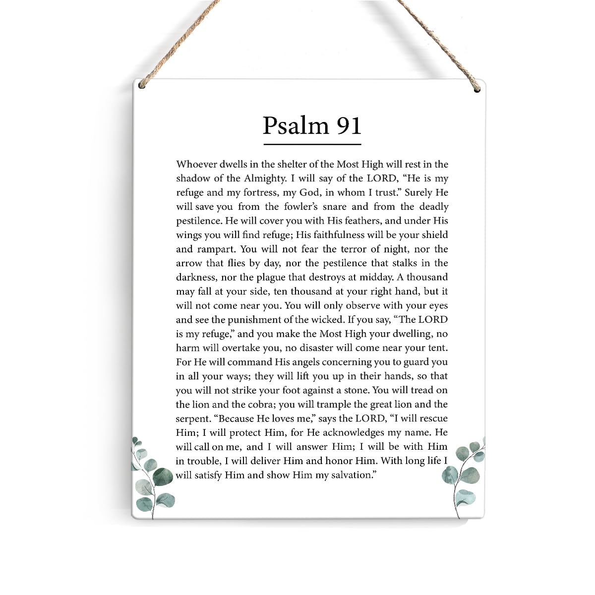 Snapklik.com : Inspirational Bible Verse Signs Wall Decor Religious ...