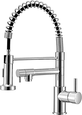 Cobbe Kitchen Sink Mixer Tap, Spring Kitchen Faucet with Pull Down ...