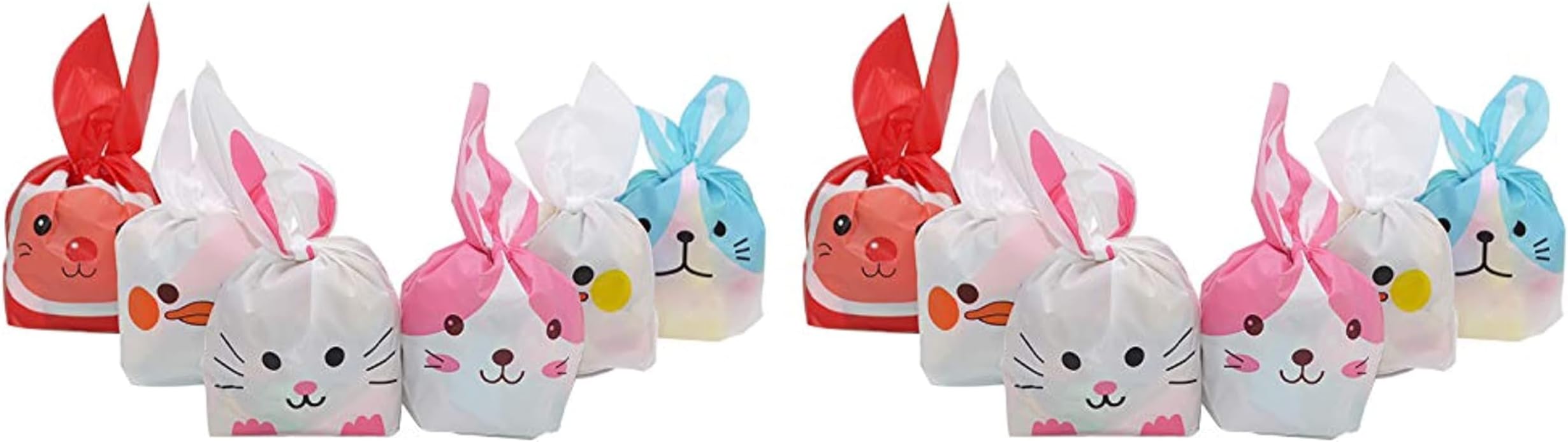 Chocozone Pack of 100 Guddy Bags Party Favor Bags Cookie Bags Chocolate ...